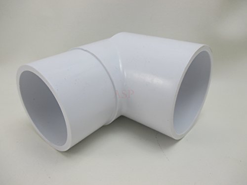American Spa Parts Hot Tub Spa 90° ELL 2" Street X 2" Slip Plumbing PVC ...