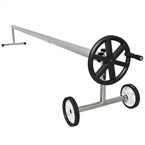 Best Choice Products 21ft Aluminum Inground Swimming Pool Cover Reel w ...